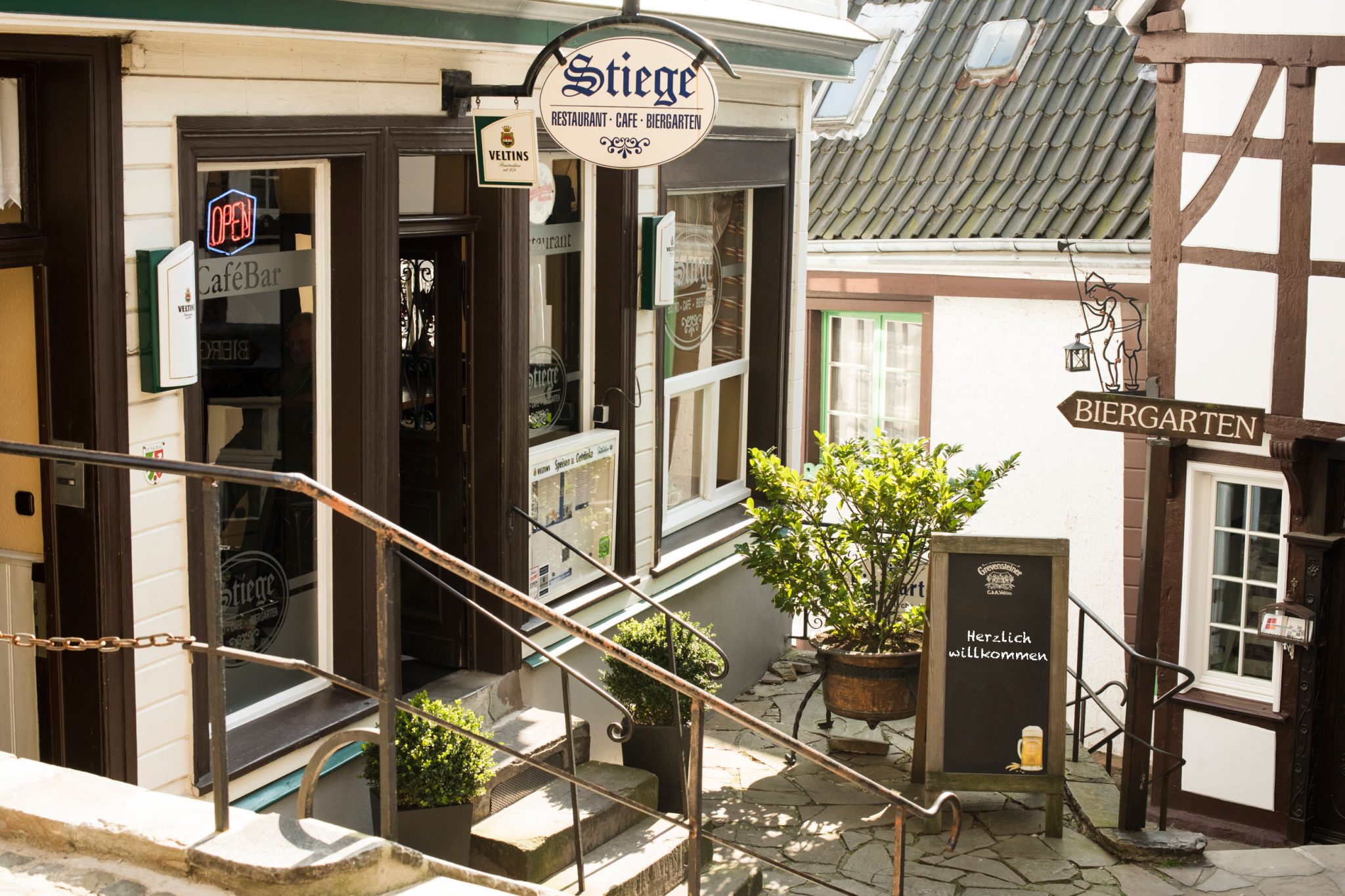 Die Stiege … einige Stufen besser – Eure Kultkneipe in Kettwig.